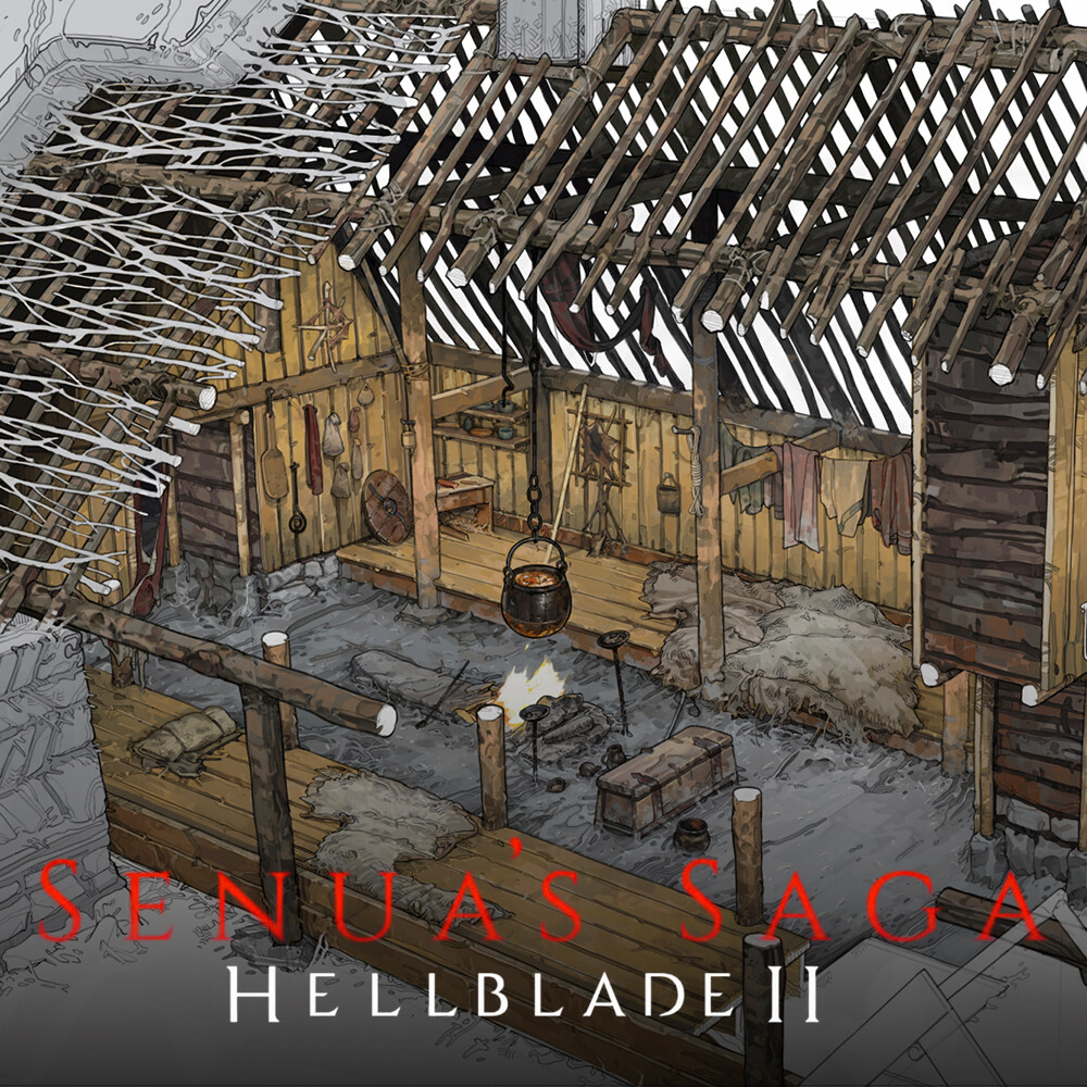 ArtStation - Settlement interior visualization | Senua's Saga: Hellblade II