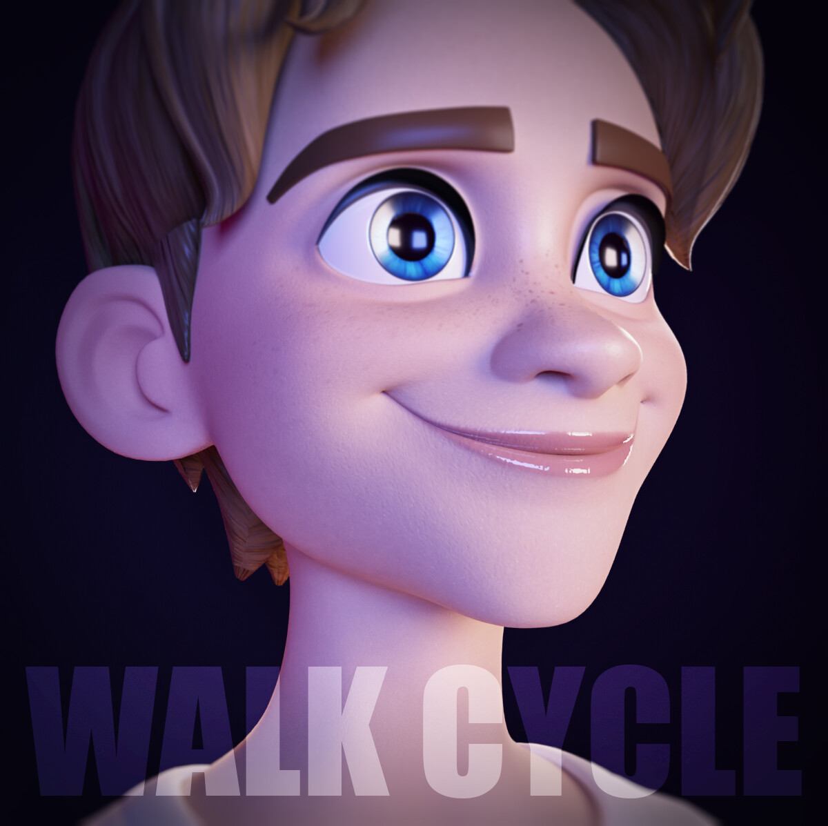 ArtStation - LEO - Walk Cycle Animation