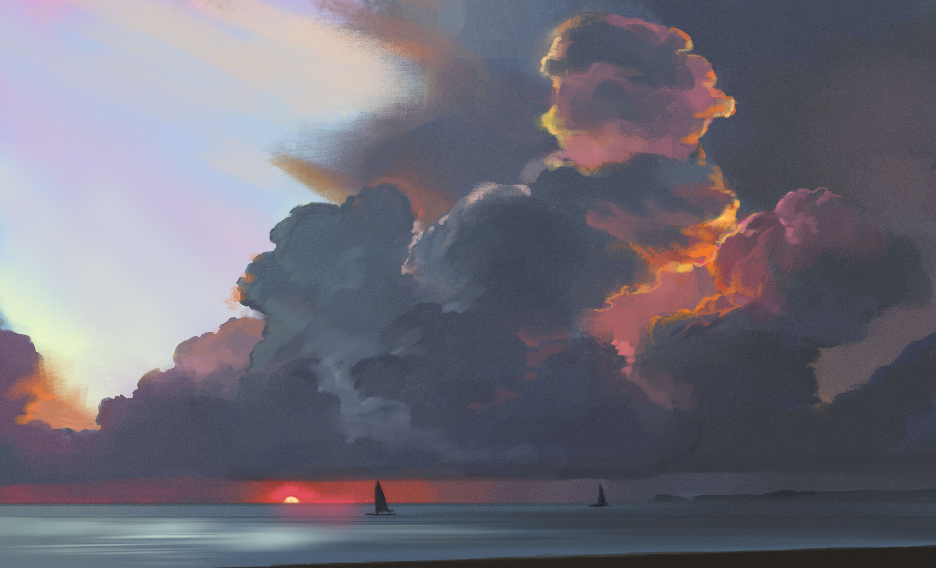 ArtStation - Sky sketches