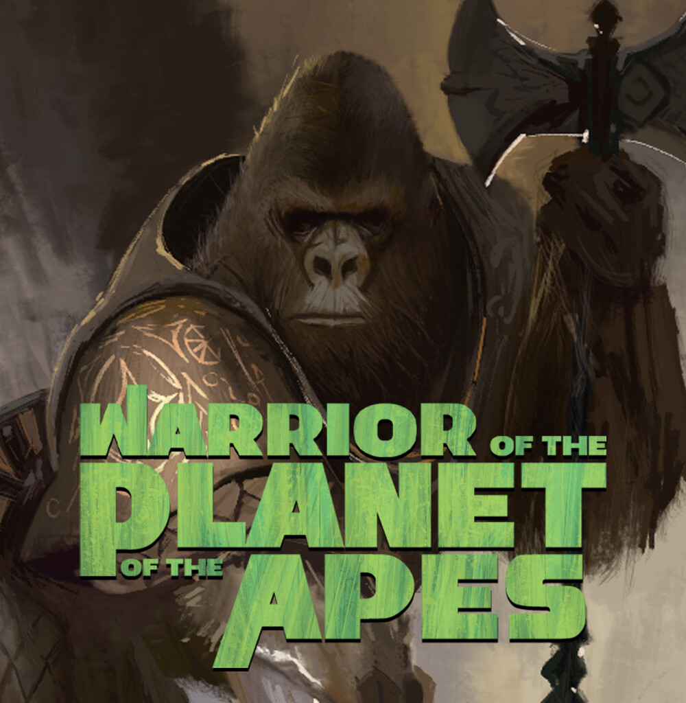 ArtStation - Warrior of the Planet of the Apes