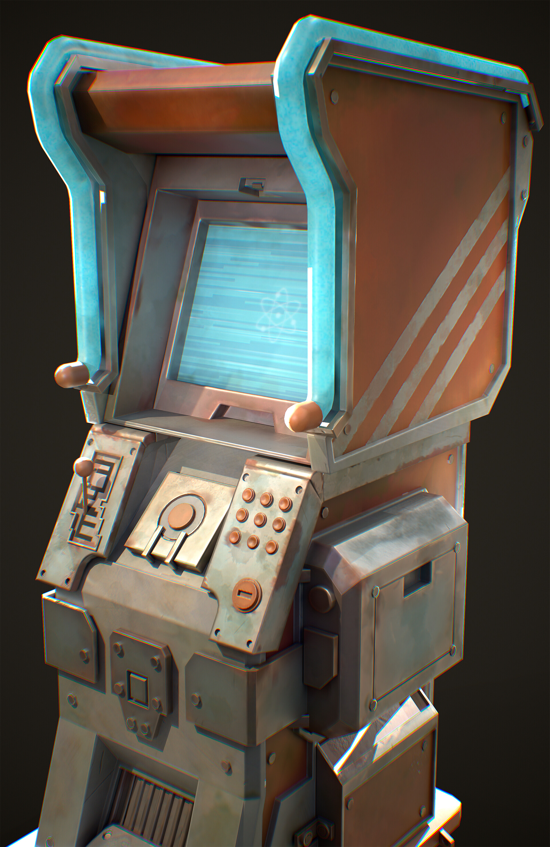 ArtStation - Arcade machine