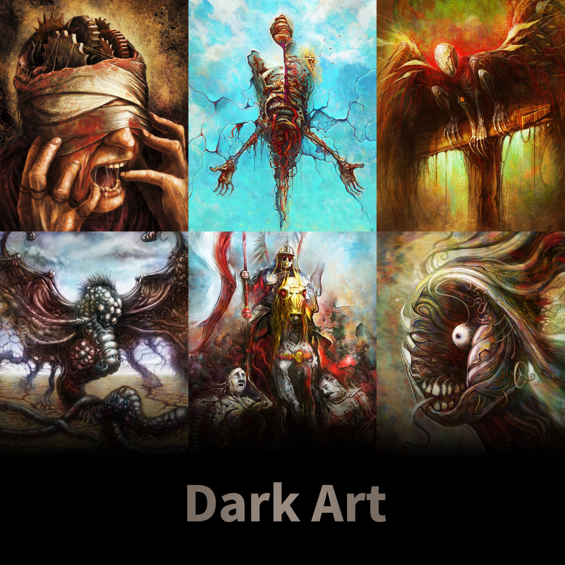 ArtStation - Dark Art - © Copyright Tomek Biniek.