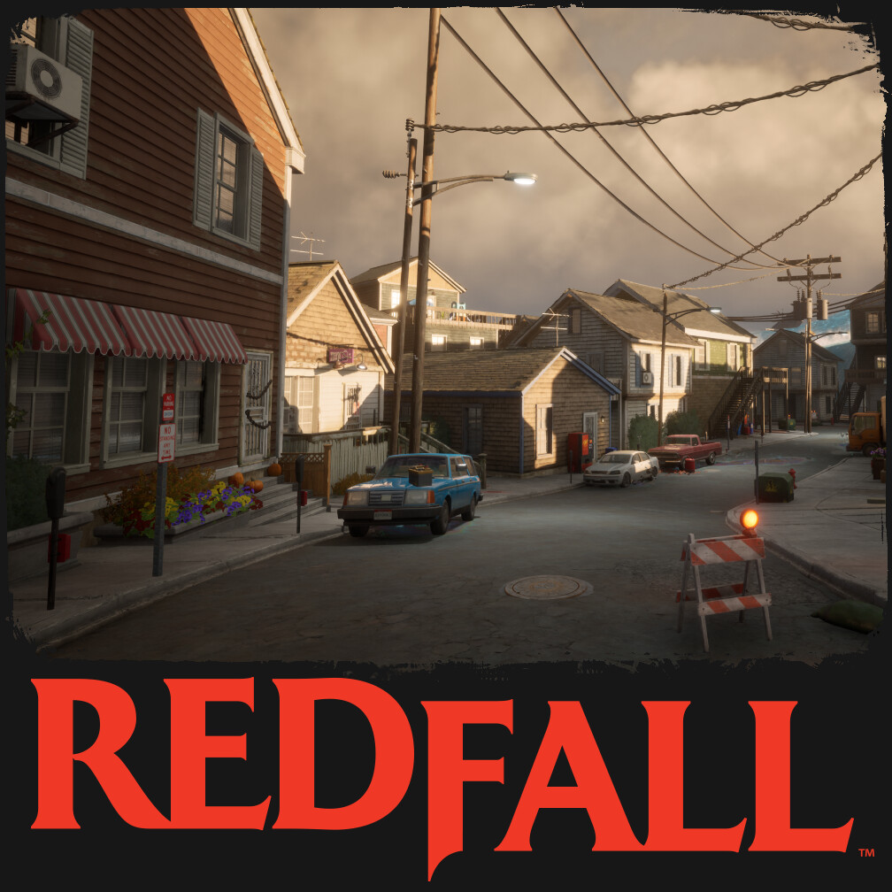 ArtStation - Redfall - Commercial Spaces