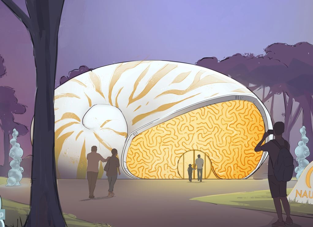 ArtStation - Nautilus Aquarium Concept - Exterior