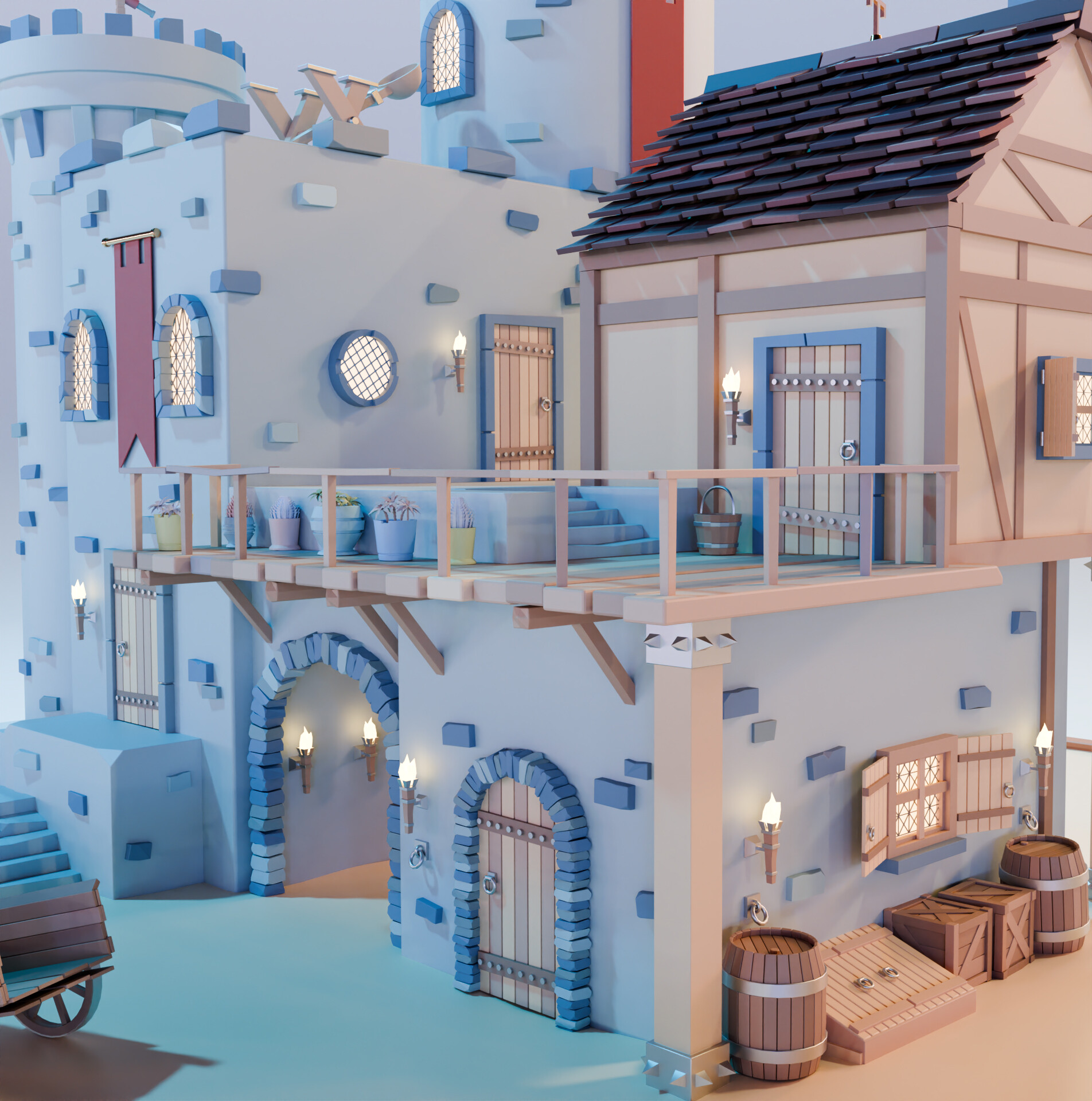 ArtStation - The Cat's Castle