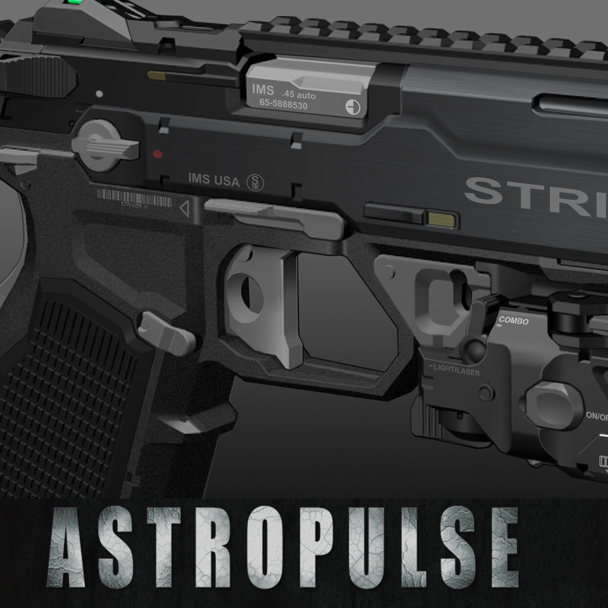 ArtStation - Astropulse Pistol