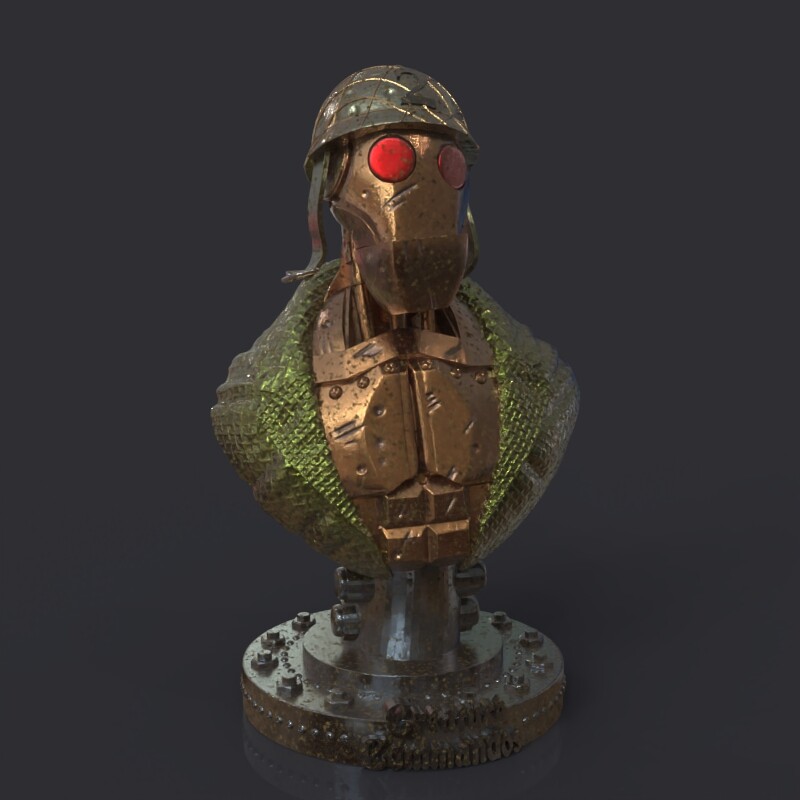 ArtStation - Creature Commandos: G.I. Robot