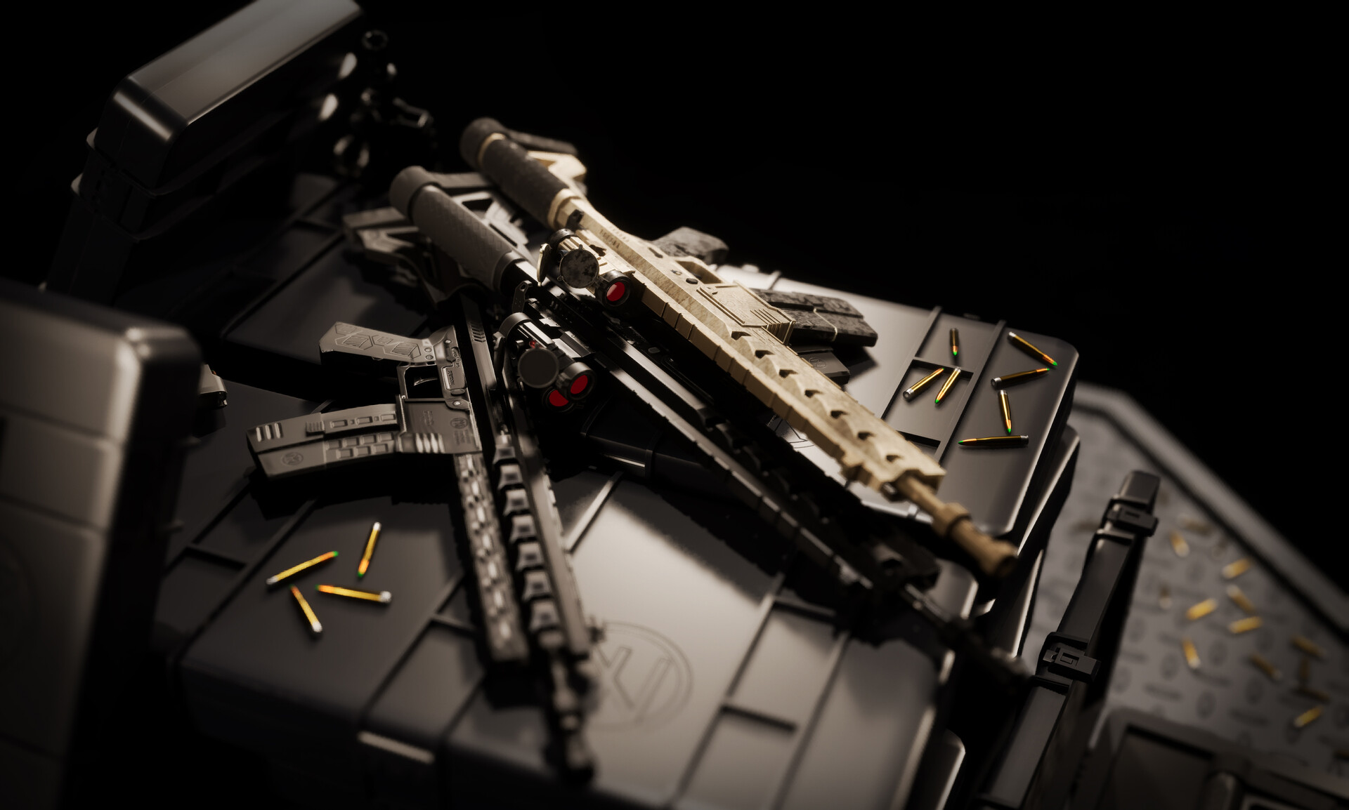 ArtStation - FRKN-24 Weapons and Ammo Cache