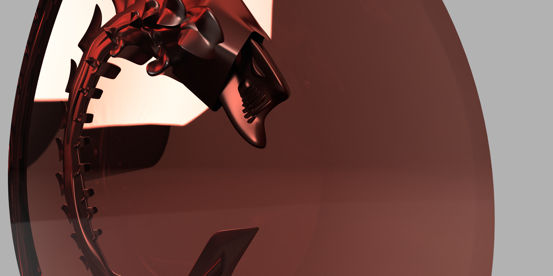 ArtStation - Alien embryo render & 3D printed