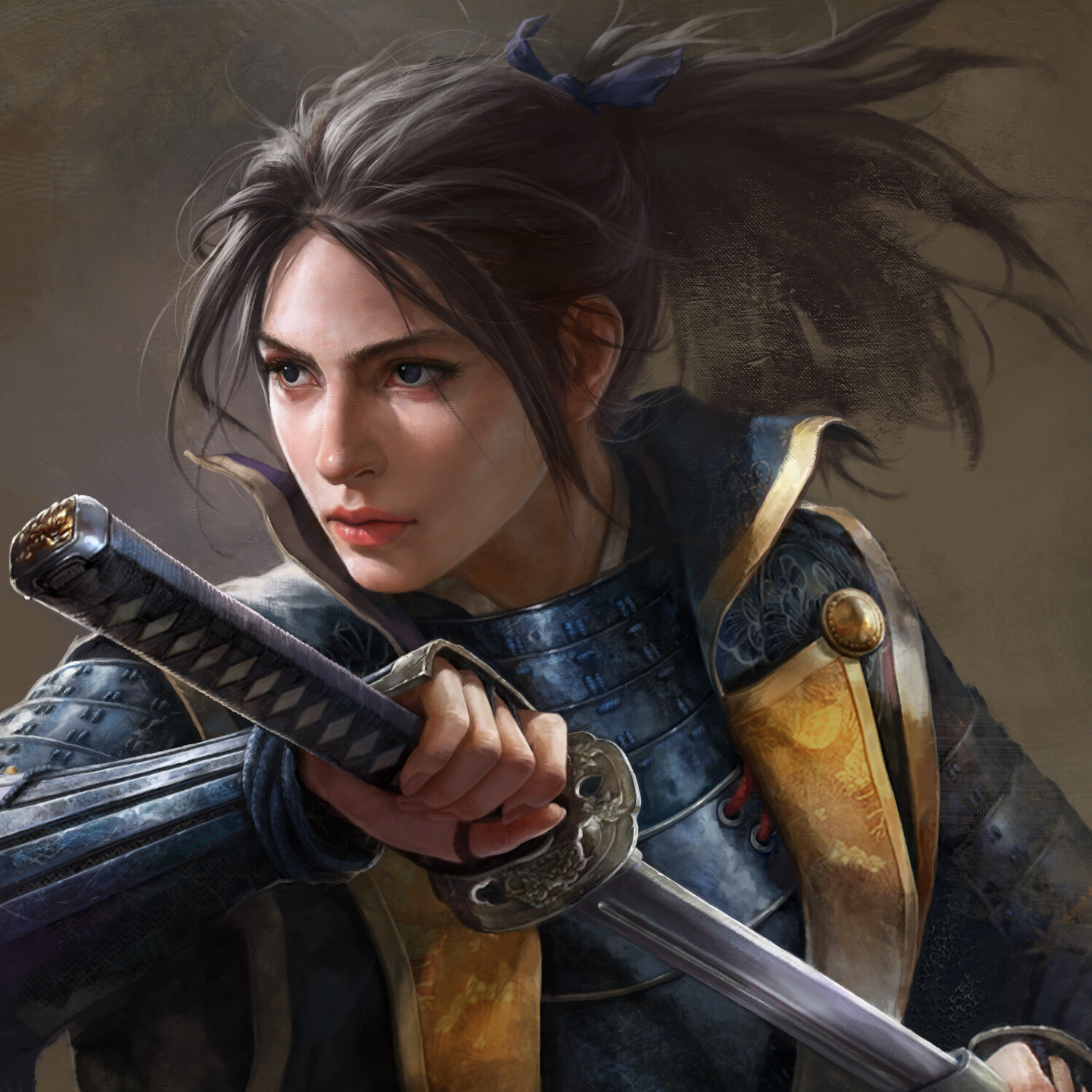 ArtStation - Samurai Lady