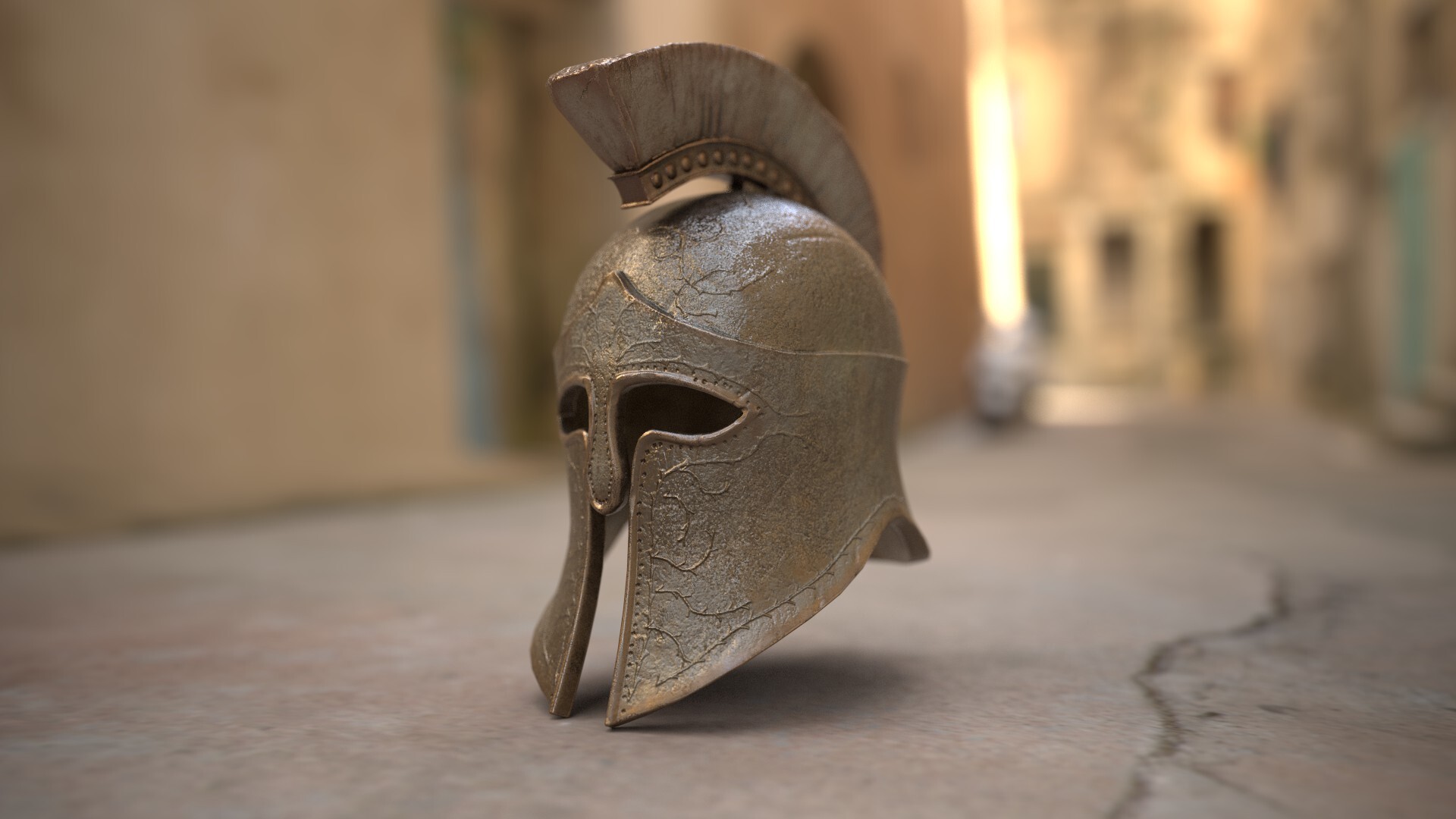 ArtStation - Hoplite Helmet
