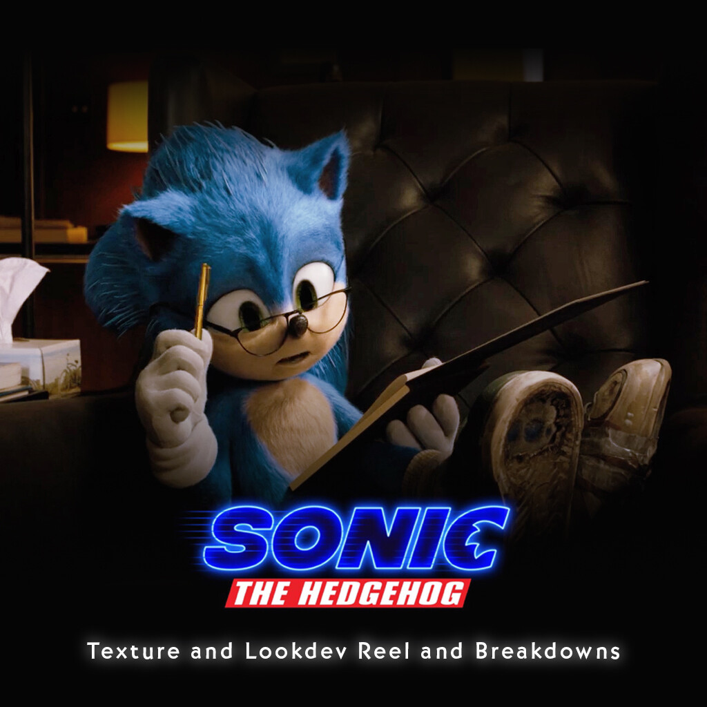 ArtStation - Sonic (2020) - Texture and Lookdev Reel
