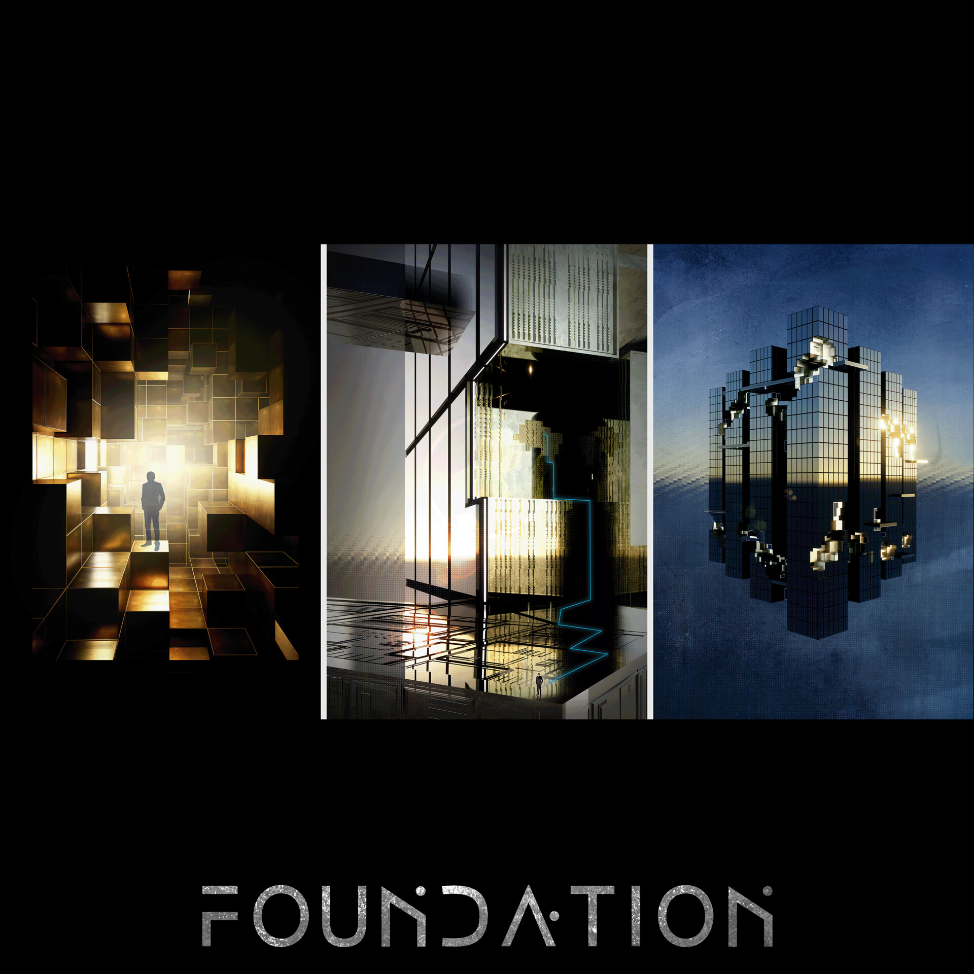 ArtStation - Triptych of Older Vault Concepts done for Foundation Season 2