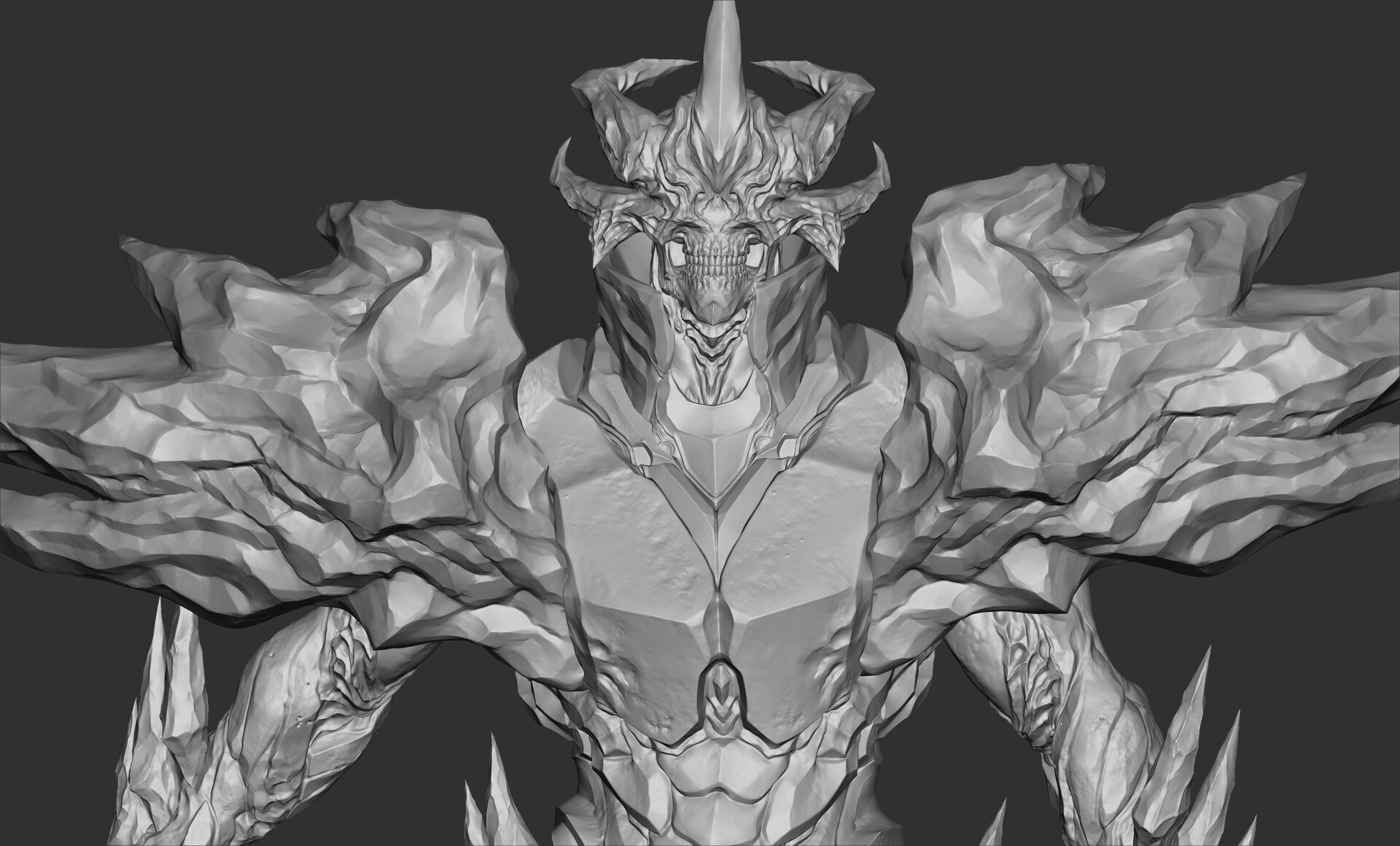 ArtStation - Stone Knight (WIP)