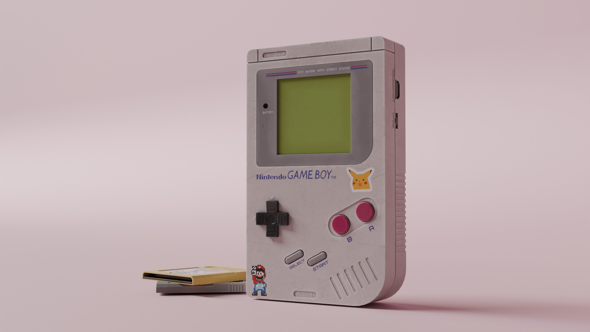 ArtStation - Nintendo GameBoy