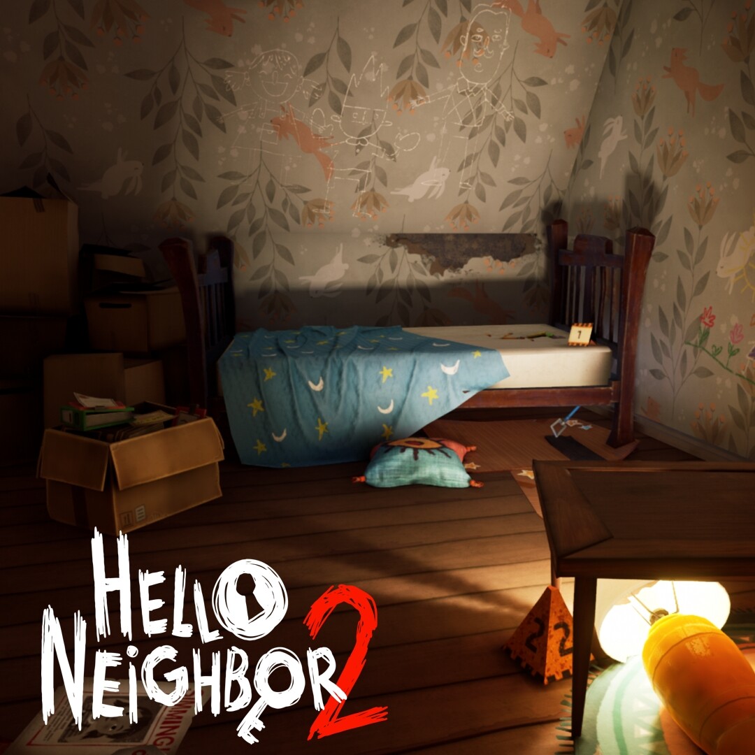 ArtStation - Hello Neighbor 2 - Interiors and Lighting