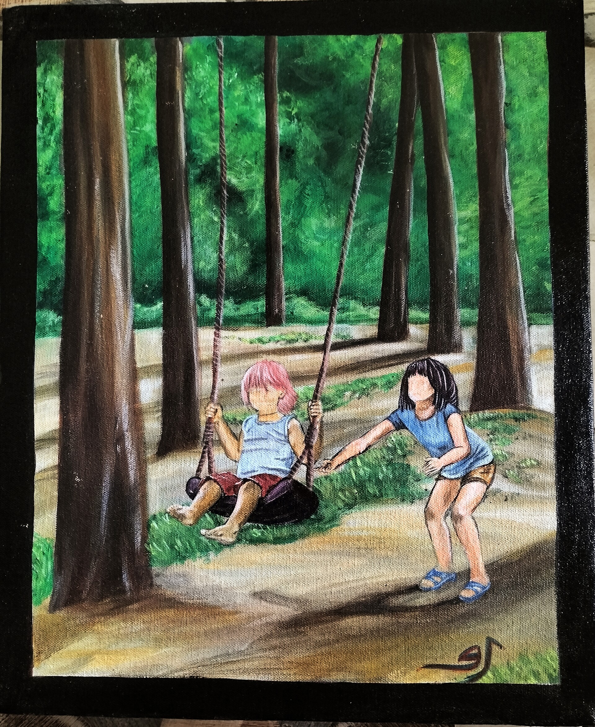 ArtStation - Swing in Woods _ GS arts