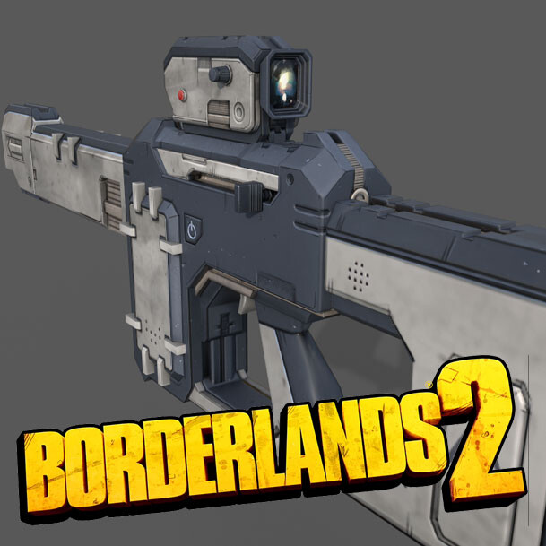 ArtStation - Borderlands 2 Tediore Assault Rifle