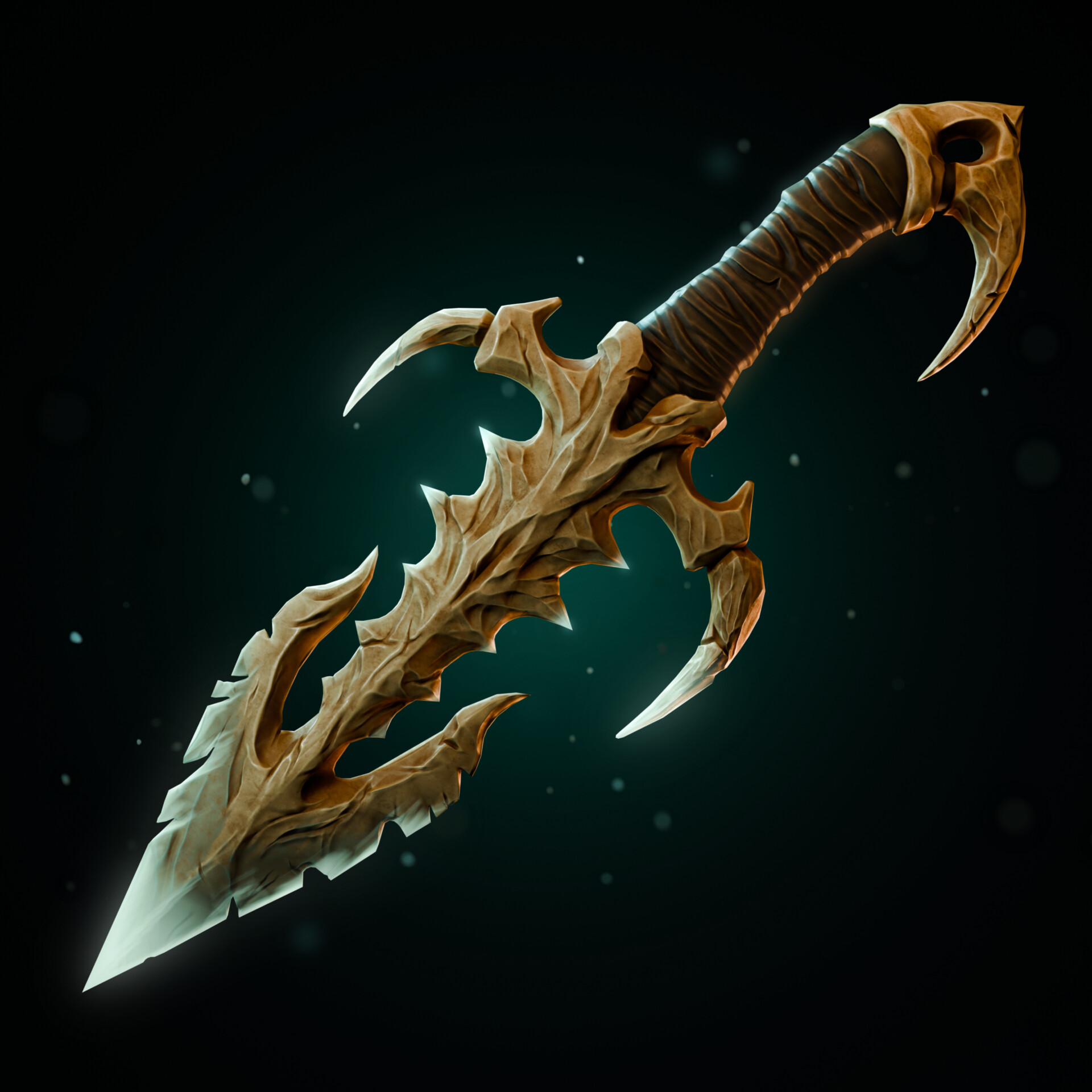 ArtStation - Stylized Dagger (PBR)