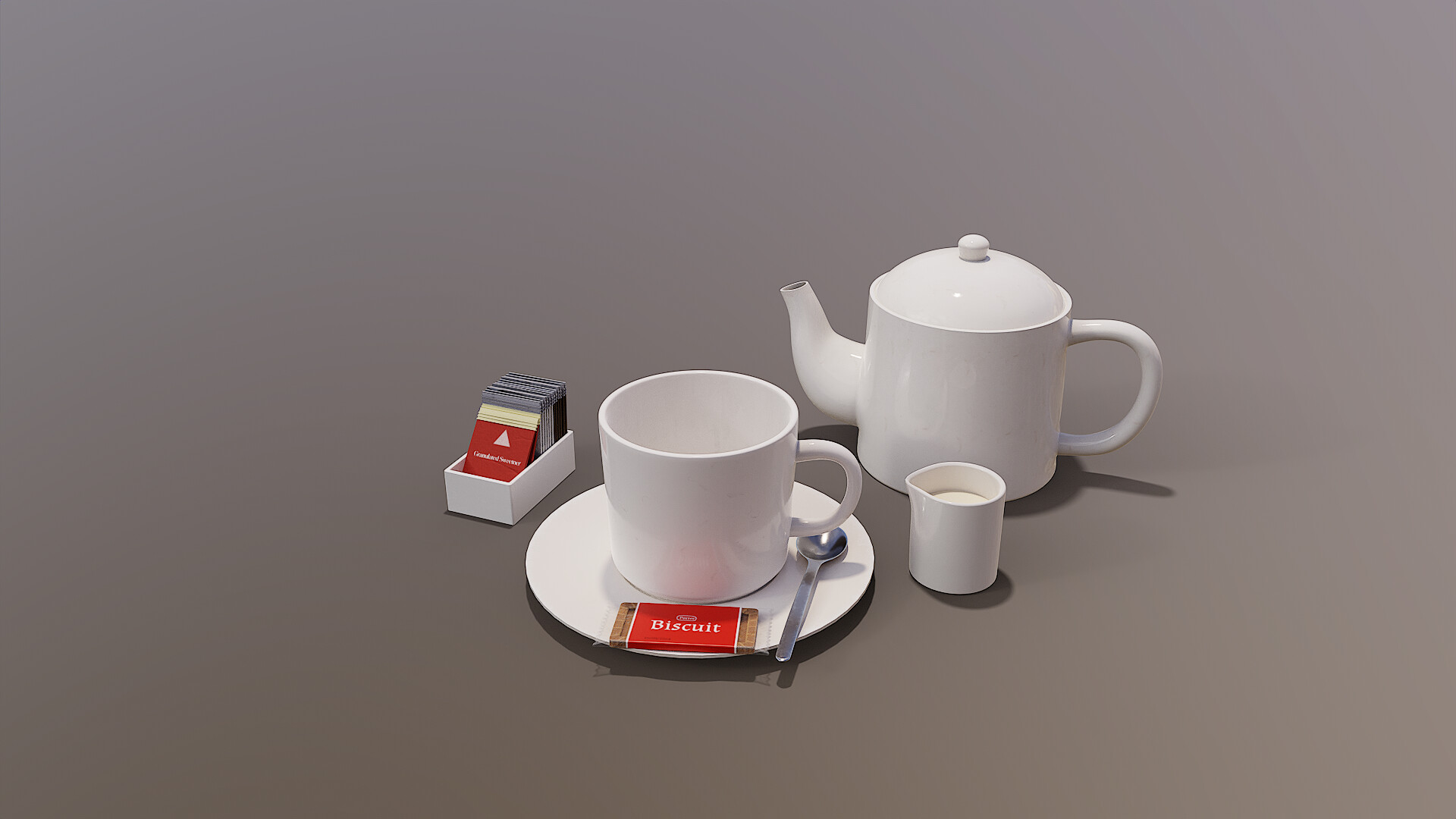 ArtStation - Cafe Props