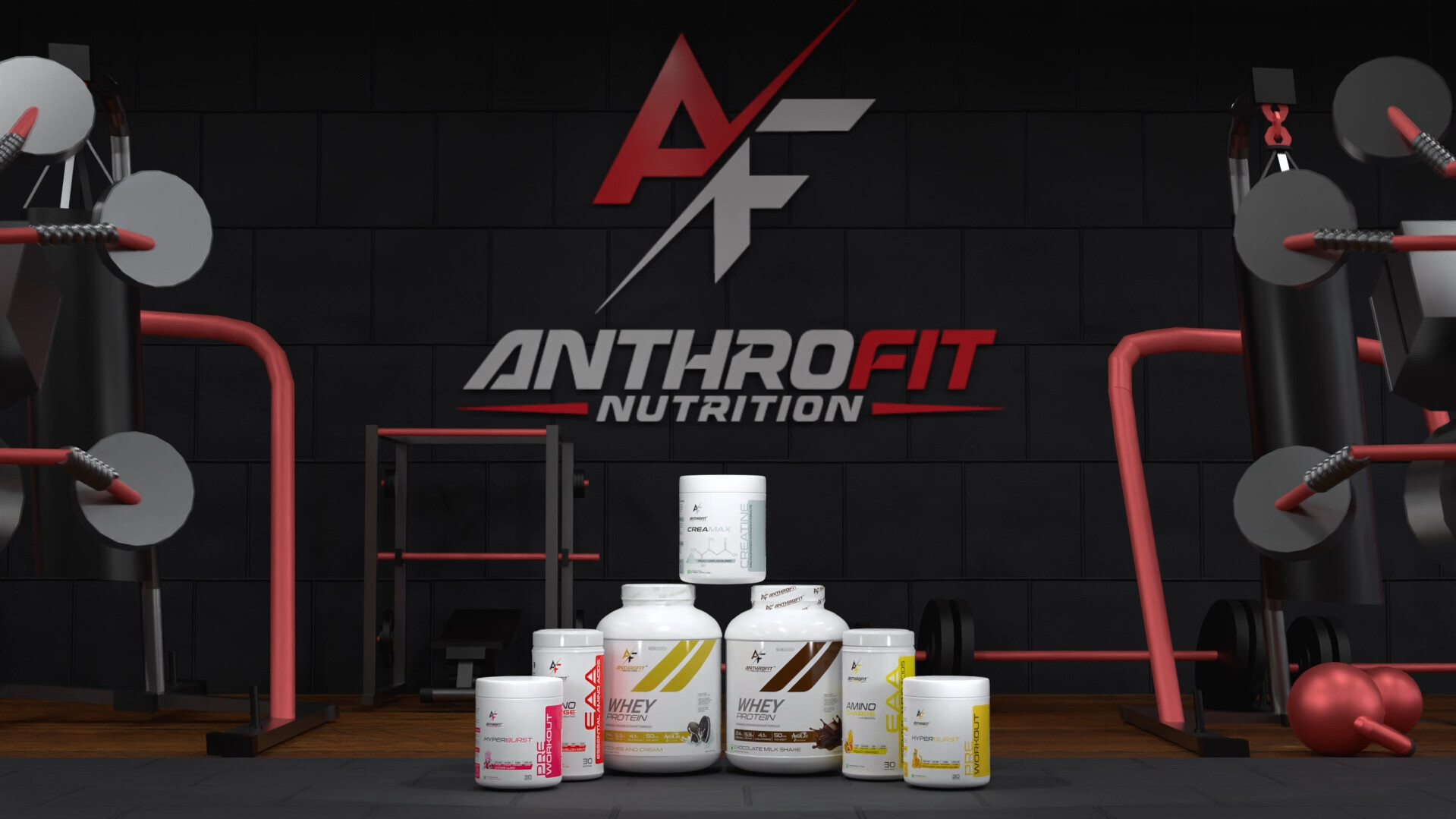 ArtStation - AnthroFit - Intro Render in 3D