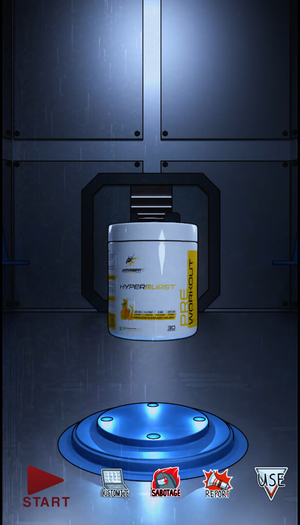 ArtStation - AnthroFit - Pre-Workout with Among US