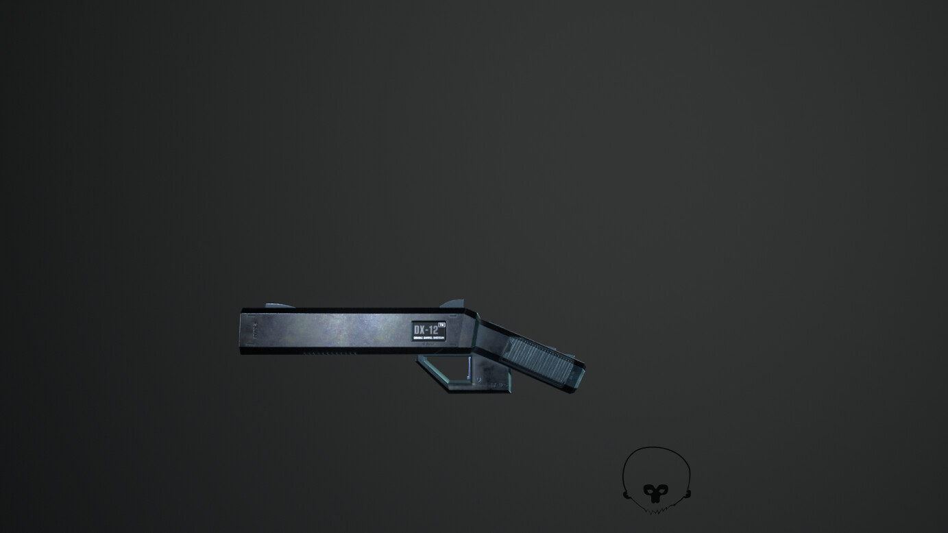 ArtStation - 3D Hard-Surface GUN/WEAPON 3D MODELing and Texturing ...