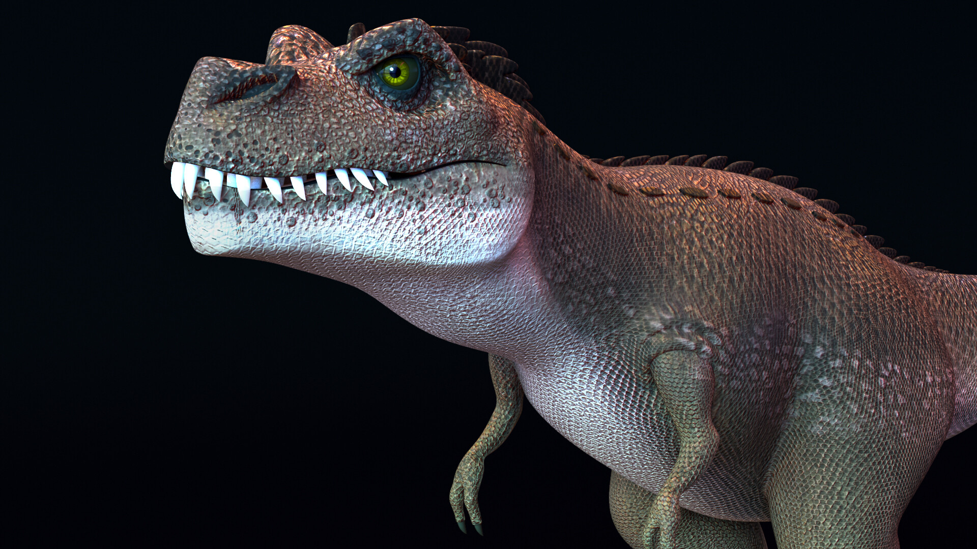 ArtStation - T-rex LookDev