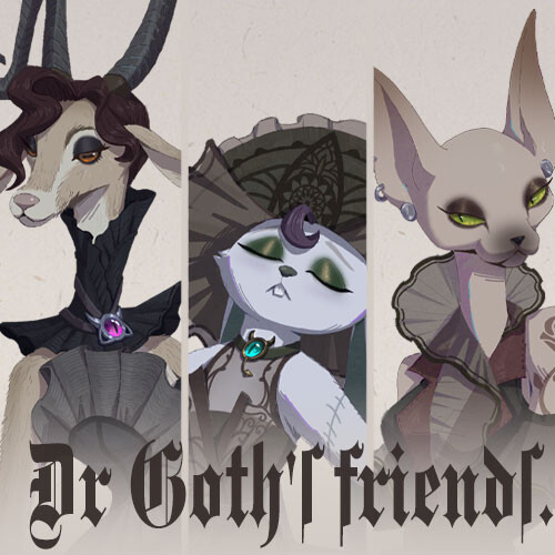 ArtStation - Dr Goth's friends.