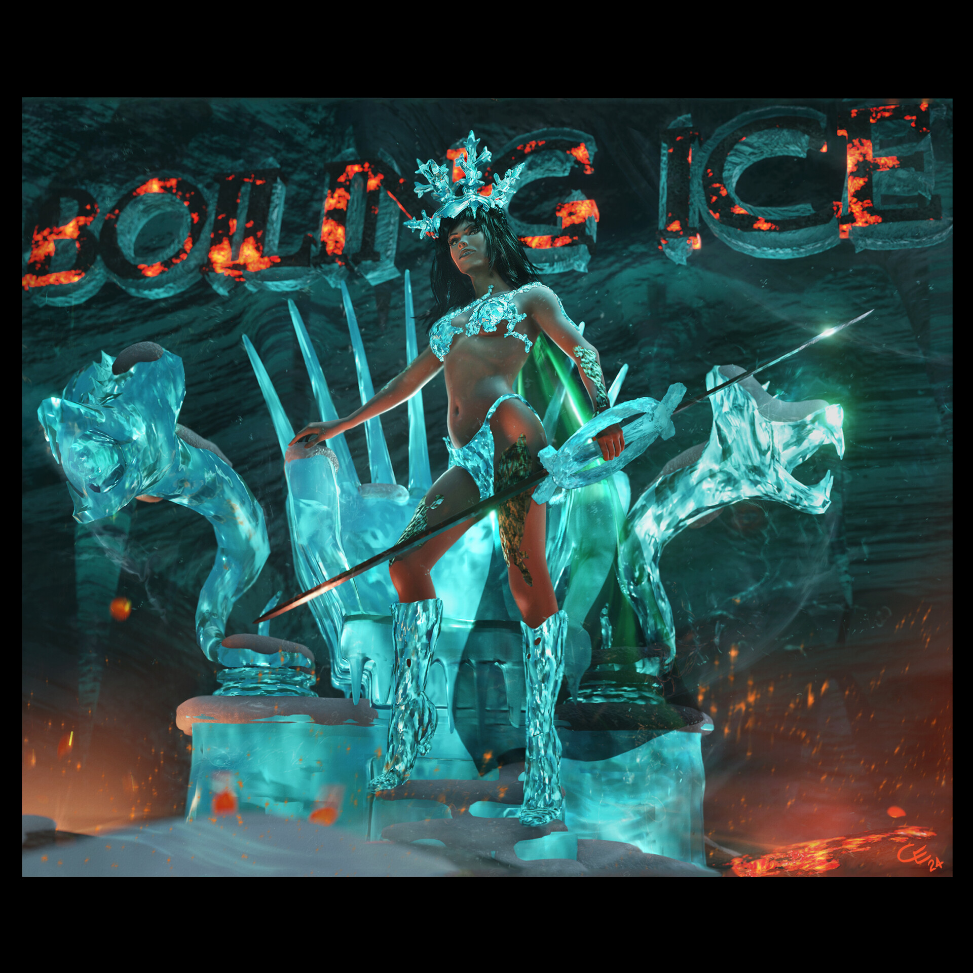 ArtStation - "Boiling ice-Ep.V-Guardians of the kingdom”