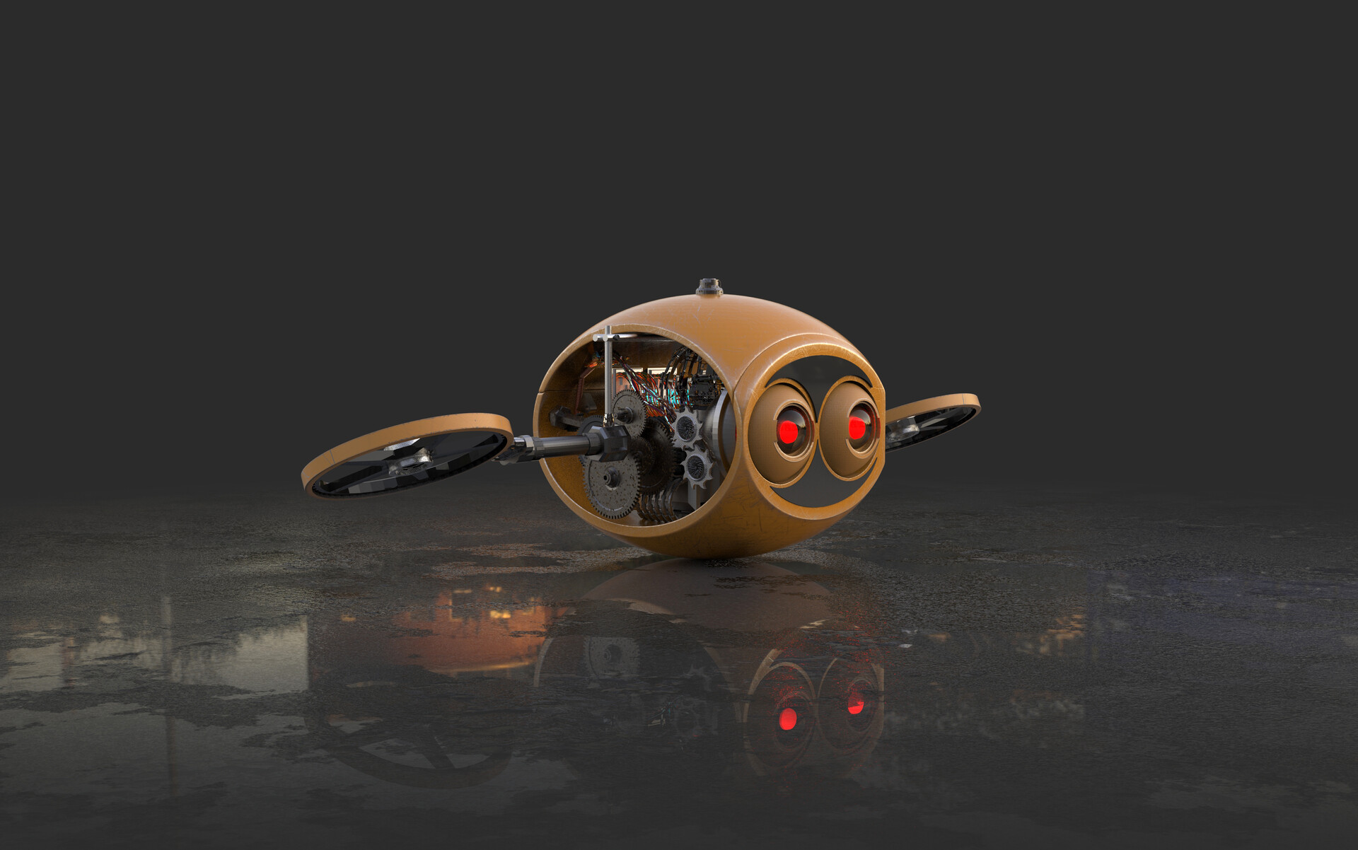 ArtStation - Vintage Drone