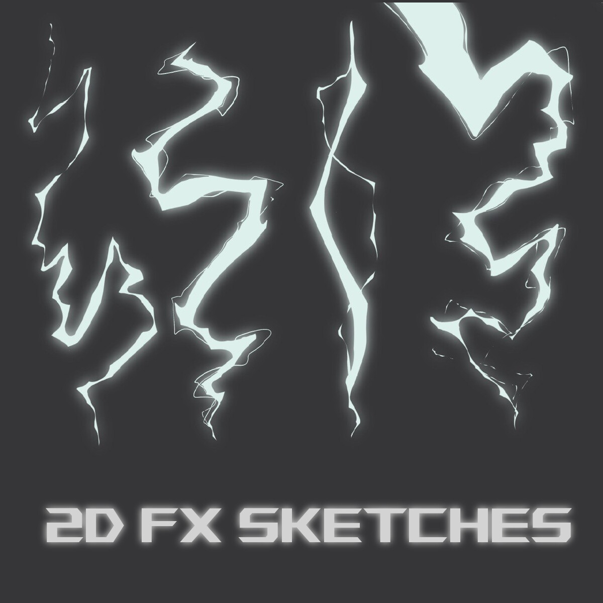 ArtStation - 2d fx skeches
