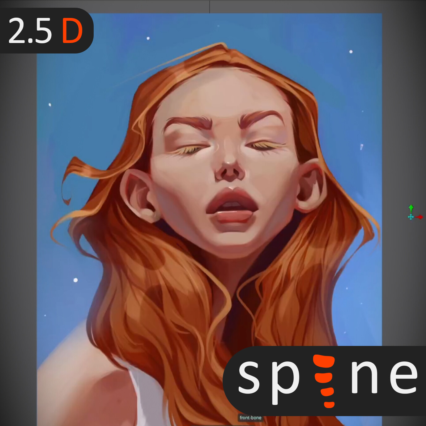 ArtStation - Spine 2.5D facial animation
