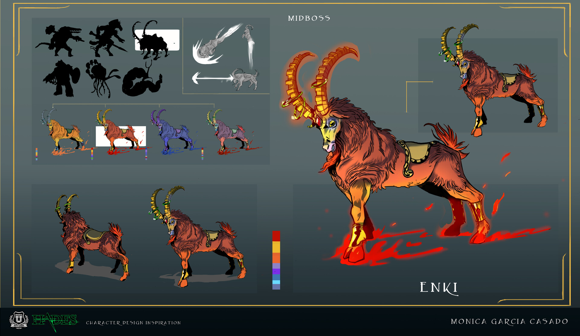 ArtStation - Master project Hades inspired