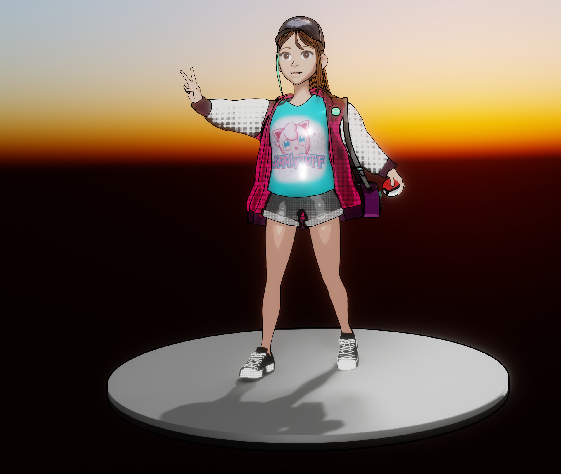 ArtStation - Female Pokemon Trainer