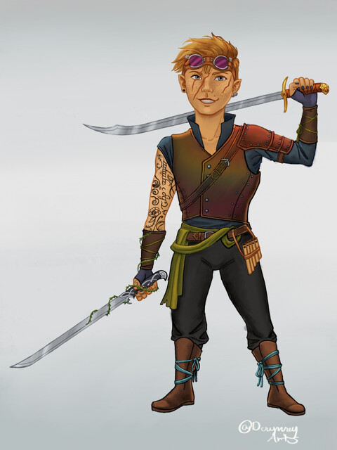 ArtStation - Taryn Levels 6, 8, and 14