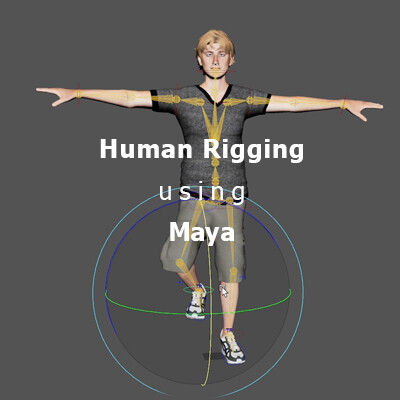 ArtStation - Human Rigging using Maya