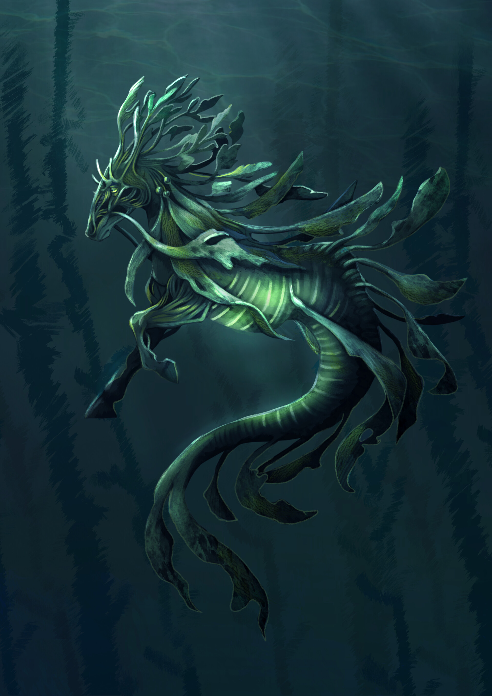 ArtStation - Creature concept : Kelpie