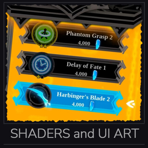 ArtStation - UI art and shaders