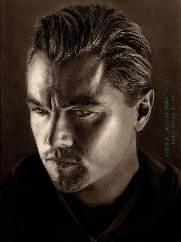 ArtStation - Leonardo DiCaprio Drawing