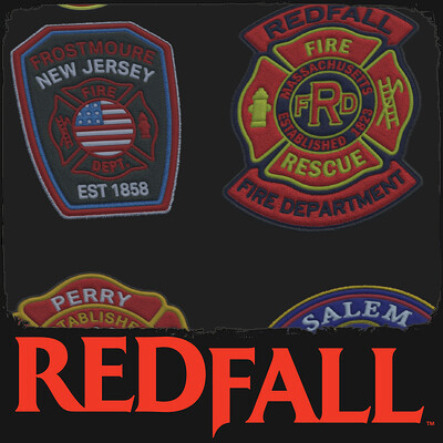 ArtStation - Redfall - Fabric Patches