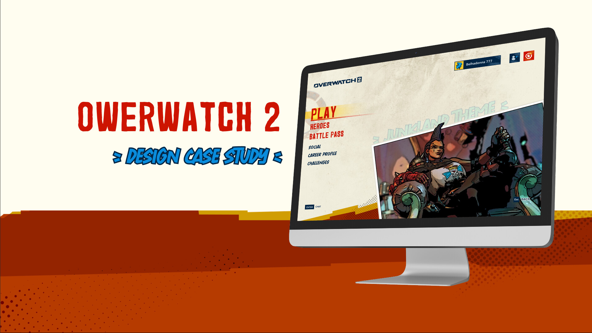 ArtStation - OVERWATCH 2 - UI/UX Case study