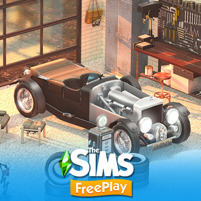 ArtStation - SIMS Freeplay – Industrial Set