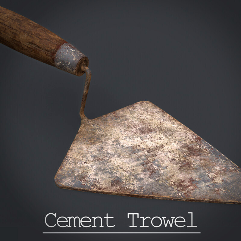ArtStation - Cement Trowel