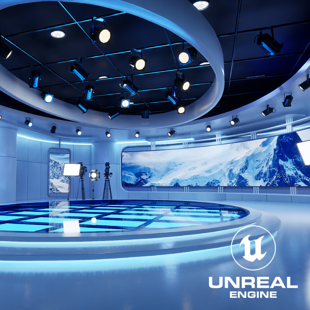 ArtStation - Modern Interior Virtual Production set