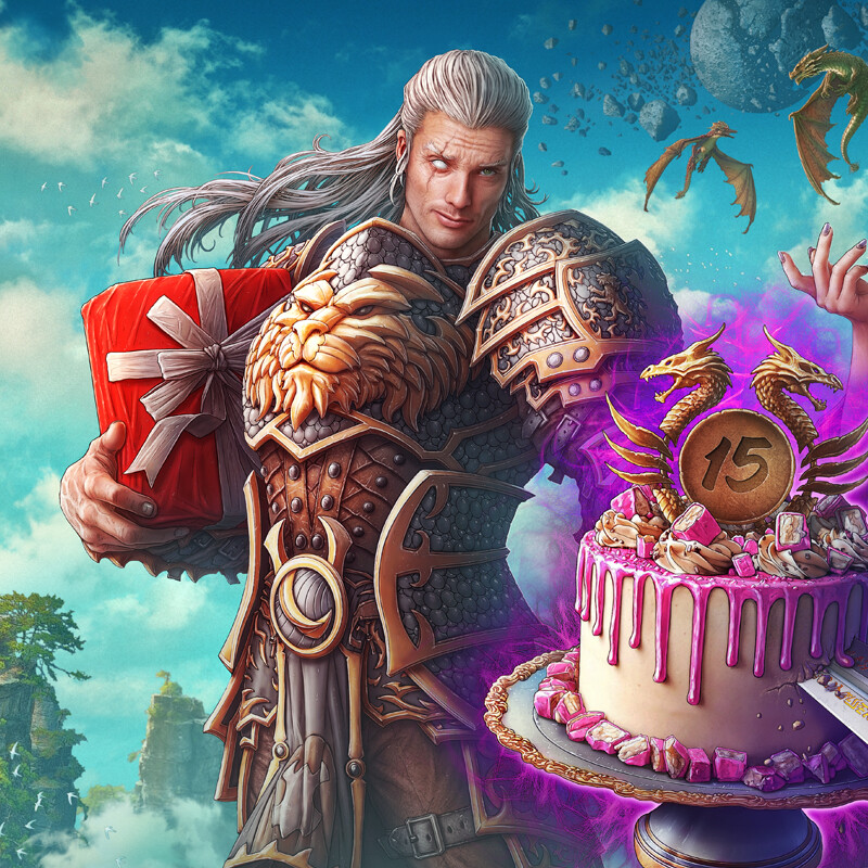 ArtStation - EverQuest II : 15th Anniversary Key Art