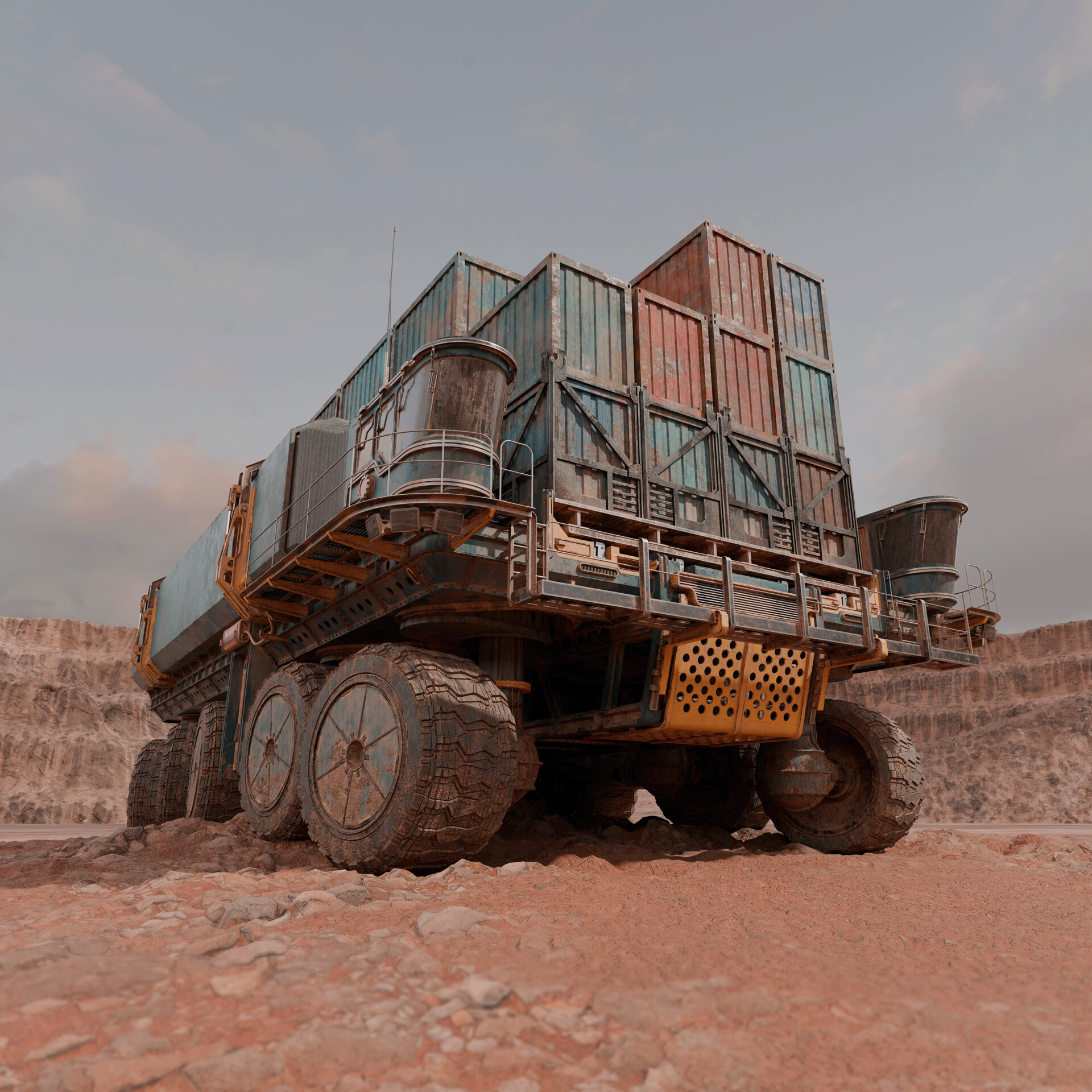 ArtStation - Cargo Truck