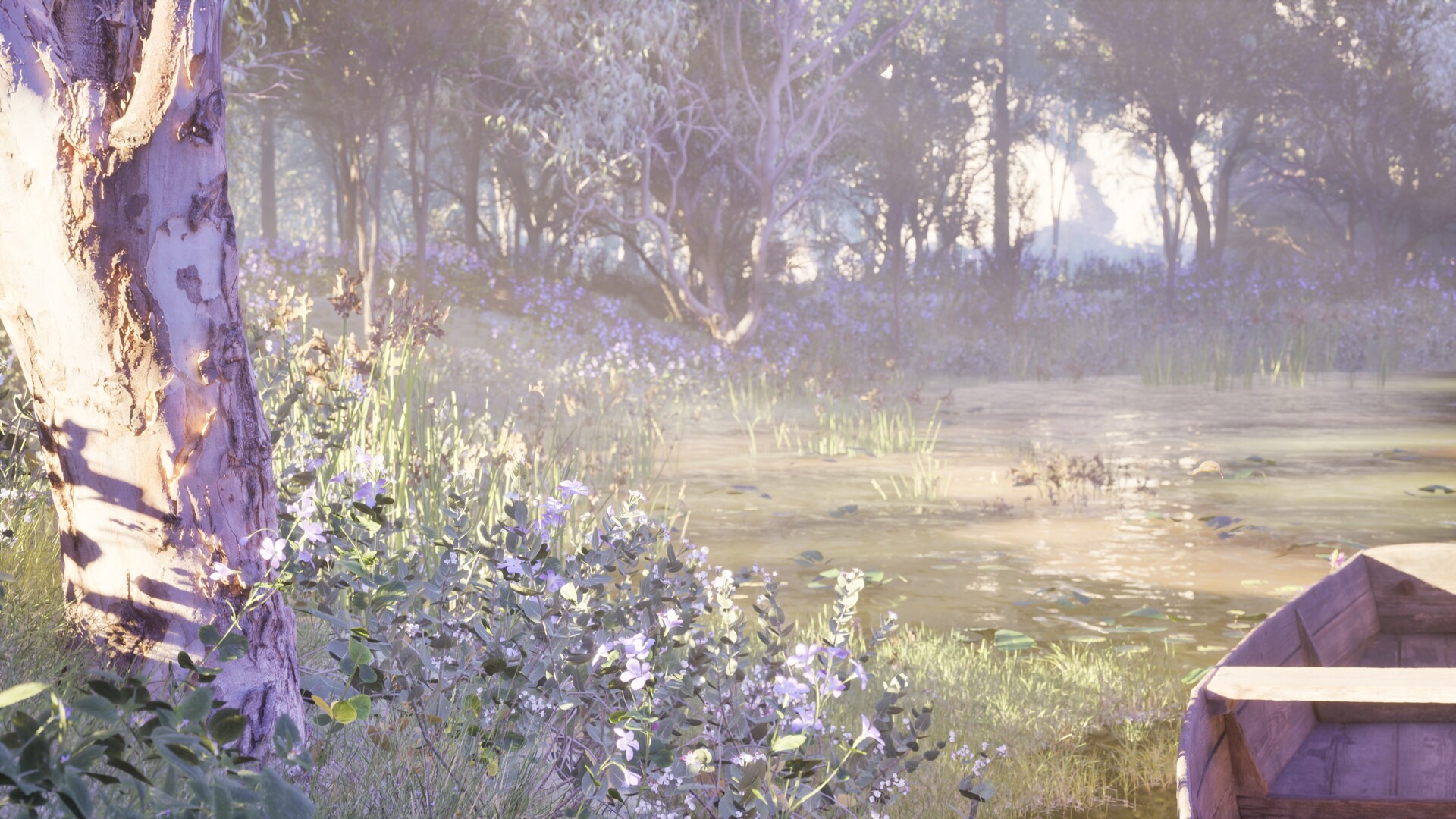 ArtStation - Forest Lake Environment