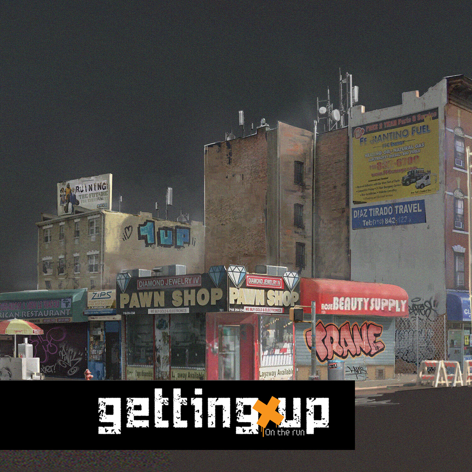 ArtStation - Streets of New Radius_Getting Up 2 (Fan Art Project)