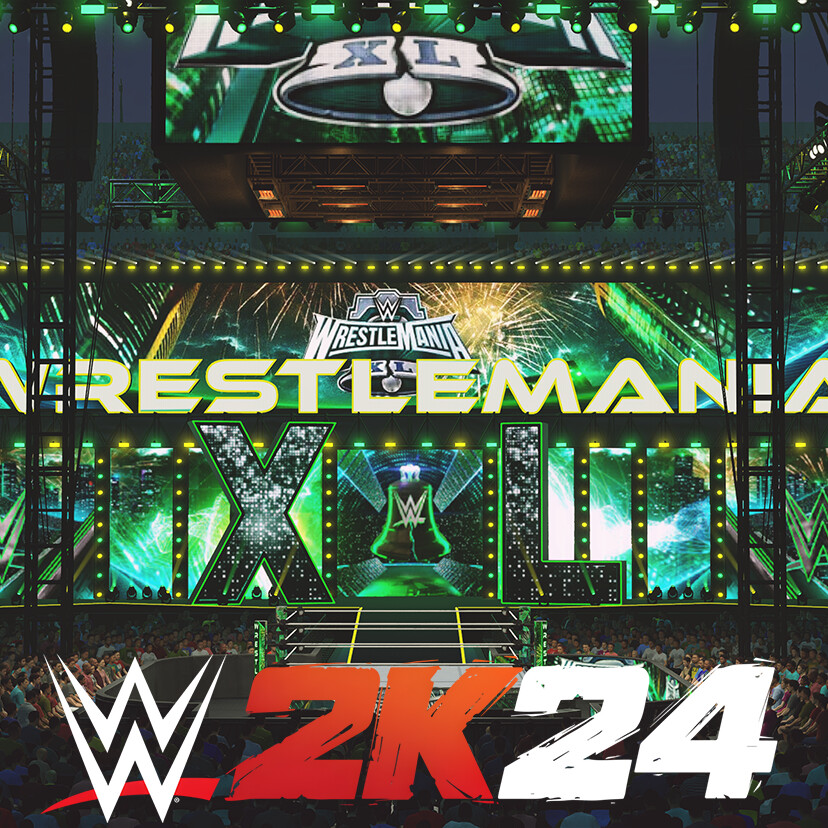 ArtStation - WrestleMania 40